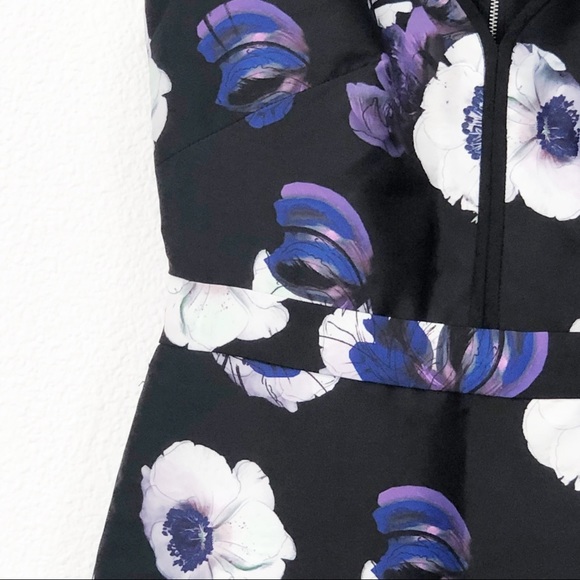 J. Crew | Dresses | J Crew Aline Dress Violet Poppy Floral Print 0 ...